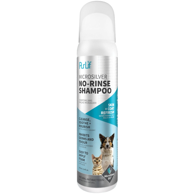 PurLif Pet MicroSilver No – Rinse Shampoo | Size: 100 ml – myPet Shop on Yonge